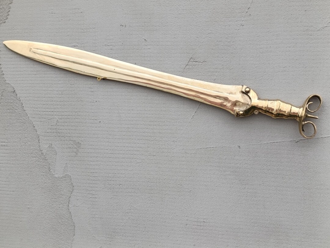 Early Iron Age Sword 800 BC-700 BC Mustache Type Sword. Sword With ...