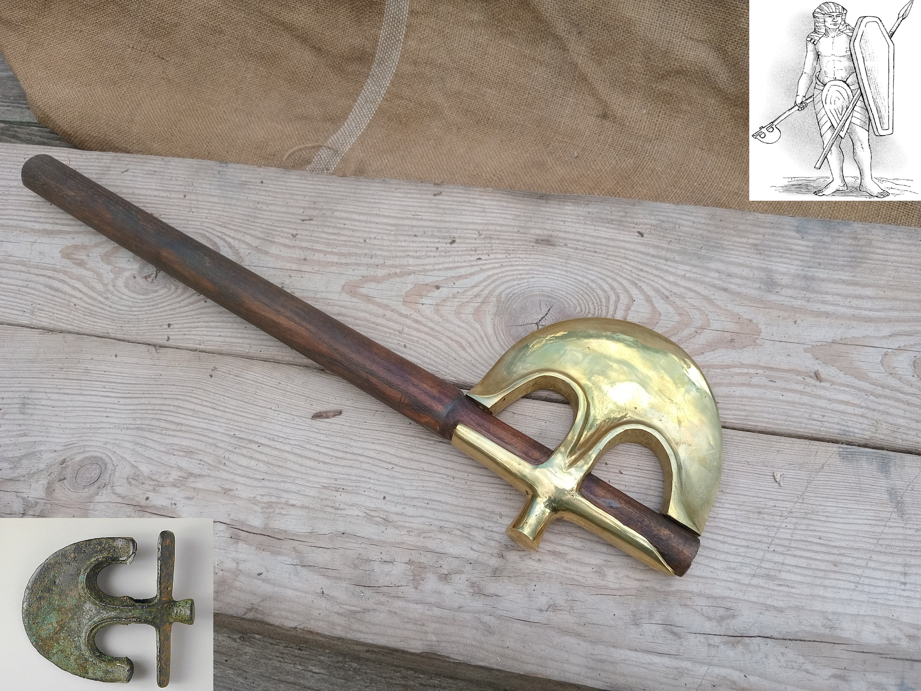 Ancient Egyptian Battle Axes