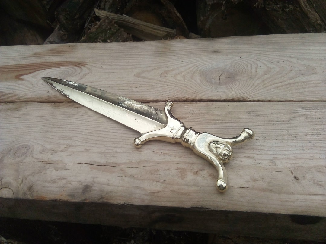Dagger Goti.gothic Dagger.bronze Copy. - Etsy
