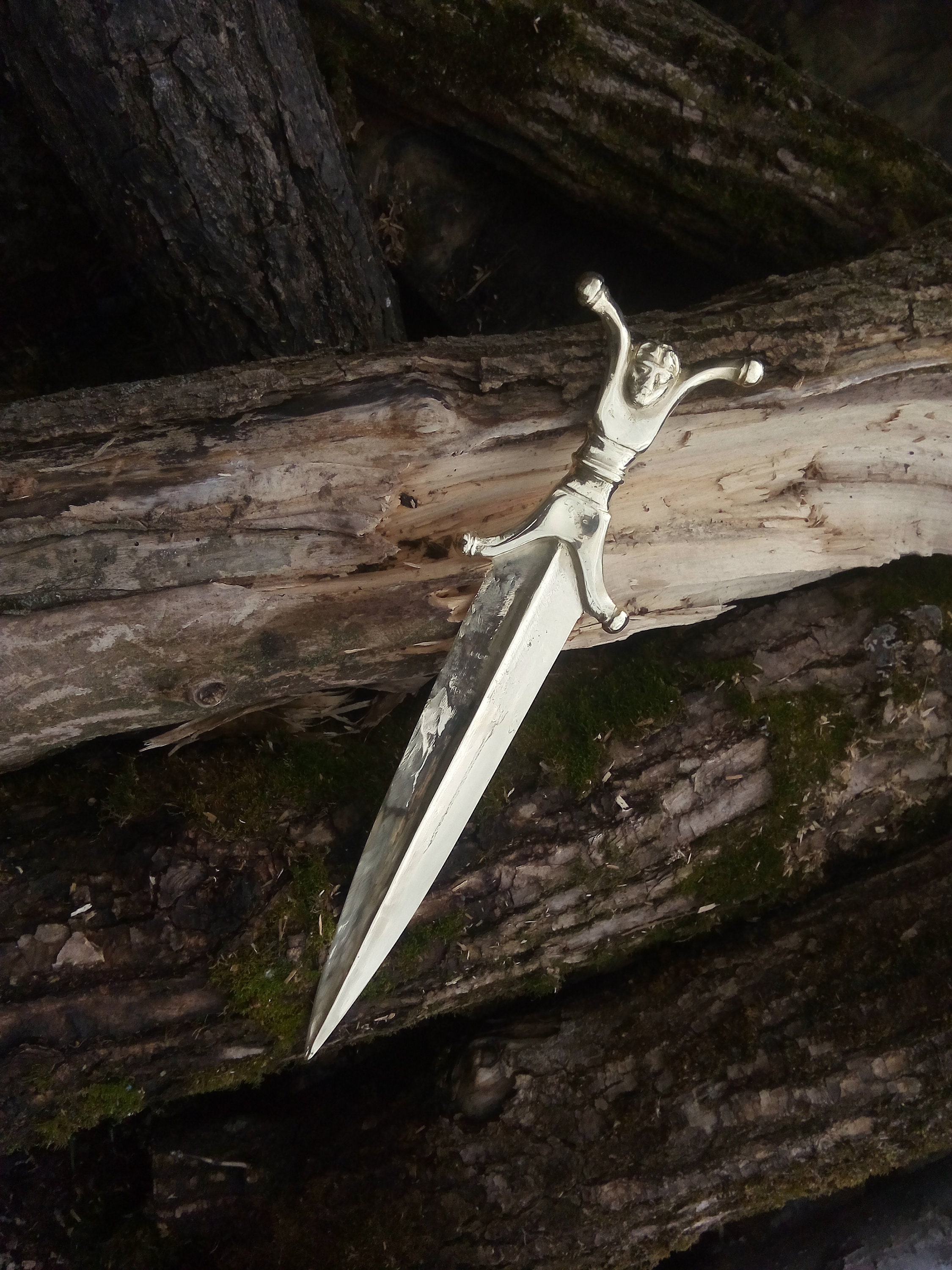 Dagger Goti.gothic Dagger.bronze Copy. - Etsy