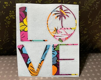 New Merizo & Guam Seal and Sunlight Decal Vinyl - Etsy