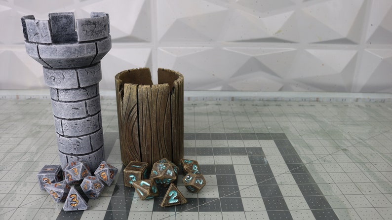 Resin Dice Set tower Set Only - Etsy