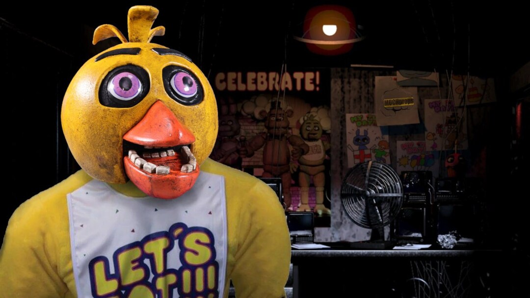 Chica Head From FNAF - Etsy