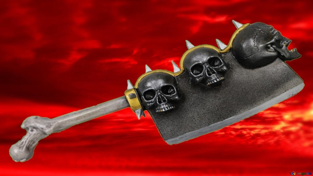 Skull Cleaver - Etsy