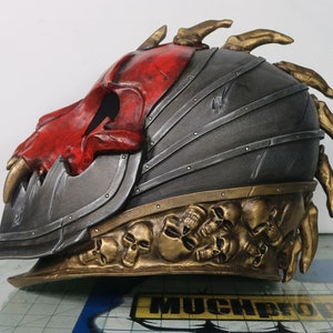 Red Skull Helmet - Etsy