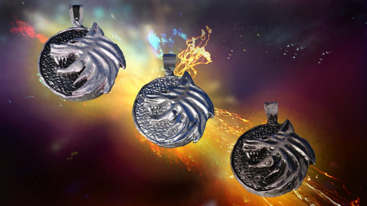 Wolf Medallions From the Witcher (each Sold Separately) - Etsy