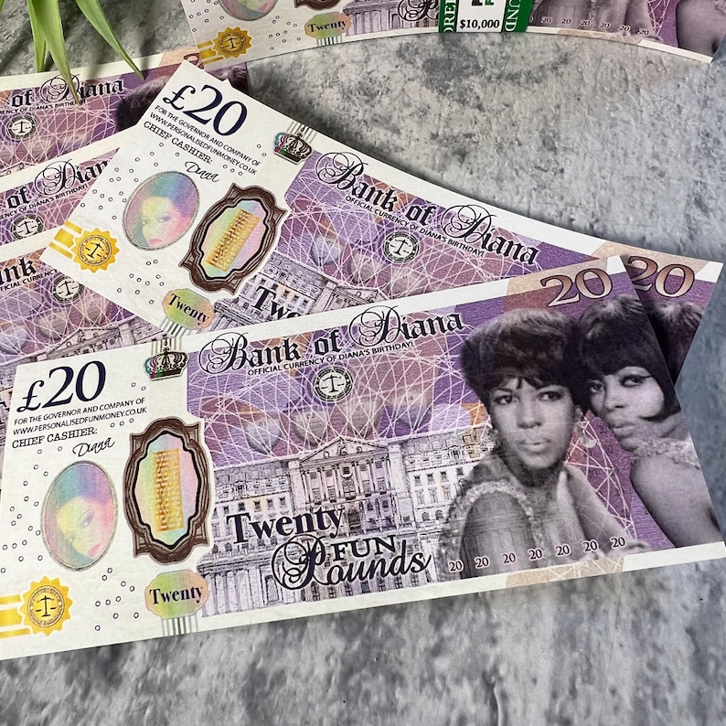 Personalised Novelty Pound Notes: Funny Money Photo Gift, Made in UK ...