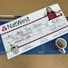 Personalised Giant Cheque Birthday Gift of Money Charity Presentation ...