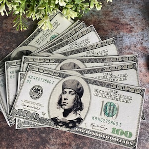 Personalised Fun Funny Money One Hundred Bank Notes Wedding Novelty ...