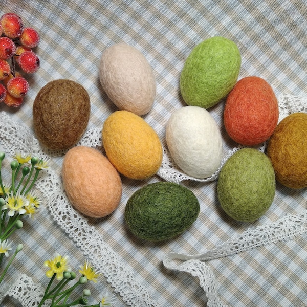Wool Easter Eggs - Etsy