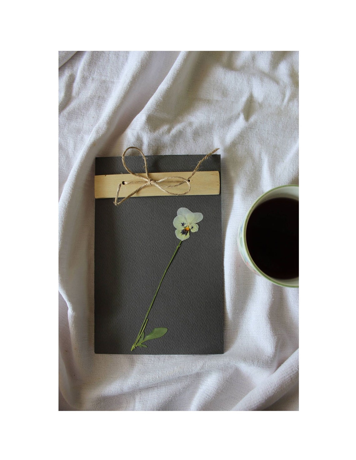 Wildflower Herbarium Notebook Writing Journal Custom - Etsy