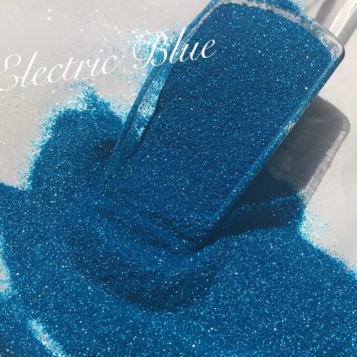ELECTRIC BLUE Blue Pearlescent Ultra Fine Glitter | Etsy