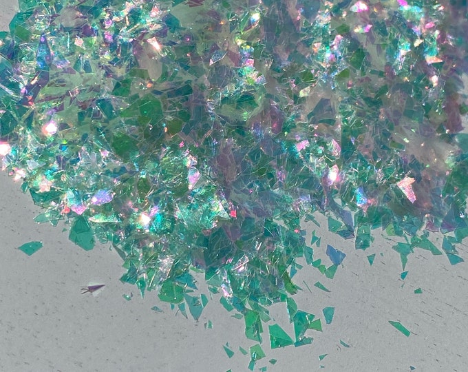 BASIC - OPAL IRREGULAR Cut Glitter - White Opal Glitter - Solvent ...