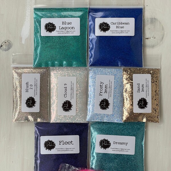 Glitter Sampler - Etsy