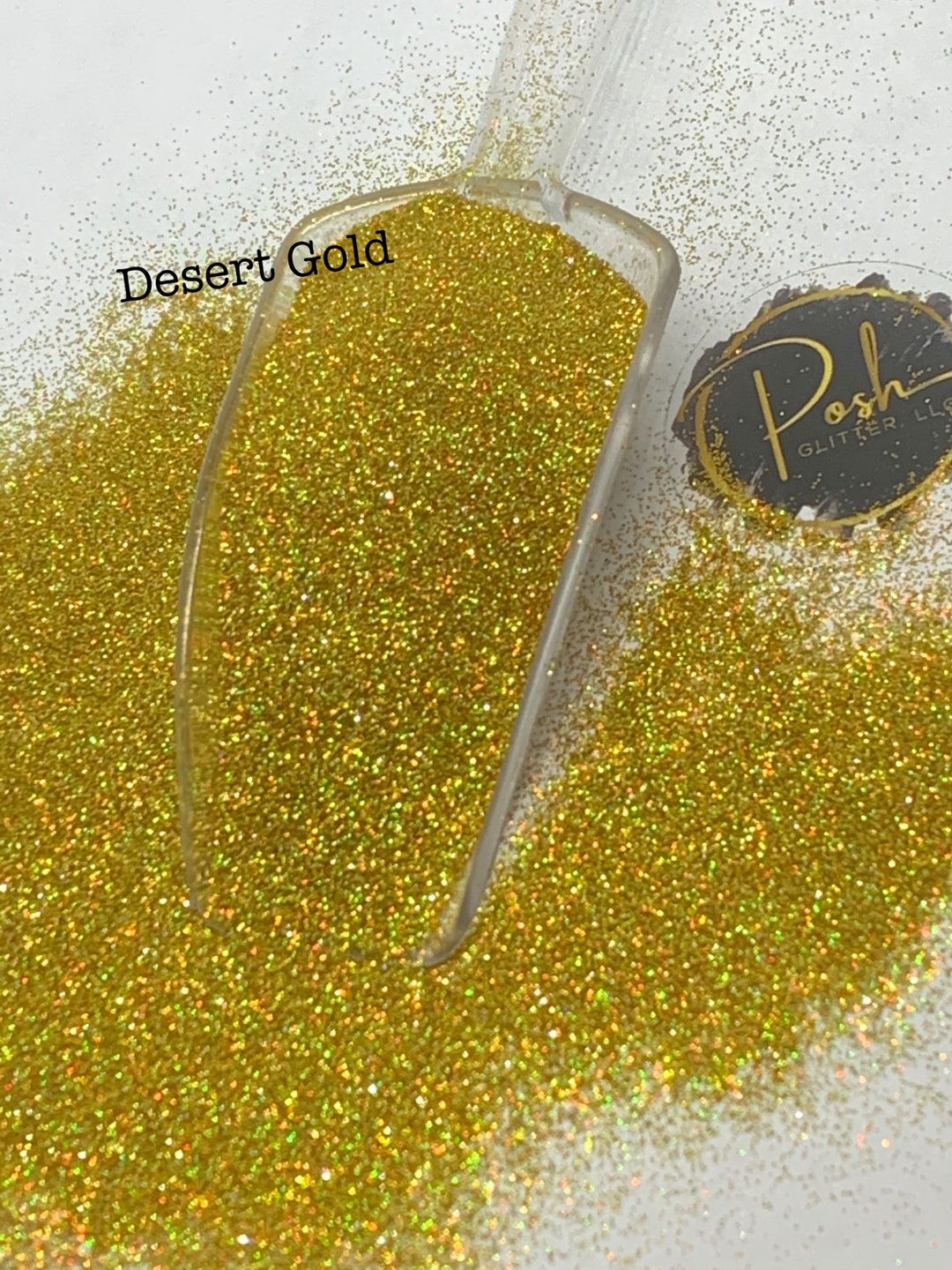 DESERT GOLD Gold Holographic Glitter Ultra Fine Loose Glitter ...