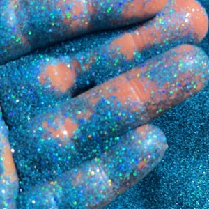 SPLISH SPLASH Blue Ultra Fine Holographic Glitter Blue - Etsy