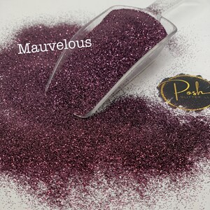 MAUVELOUS Maroon Glitter, Ultra Fine Loose Glitter, Polyester Glitter ...