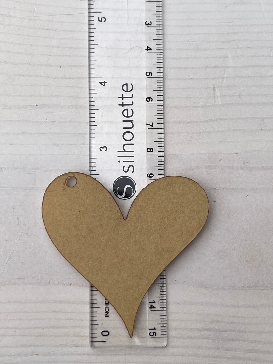 HEART ACRYLIC BLANK Clear Heart Acrylic Keychain Blank With - Etsy