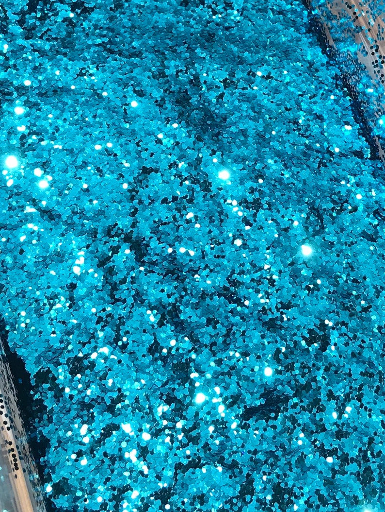 SPLISH SPLASH 1.5MM Blue 1.5MM HEX Cut Glitter Polyester | Etsy
