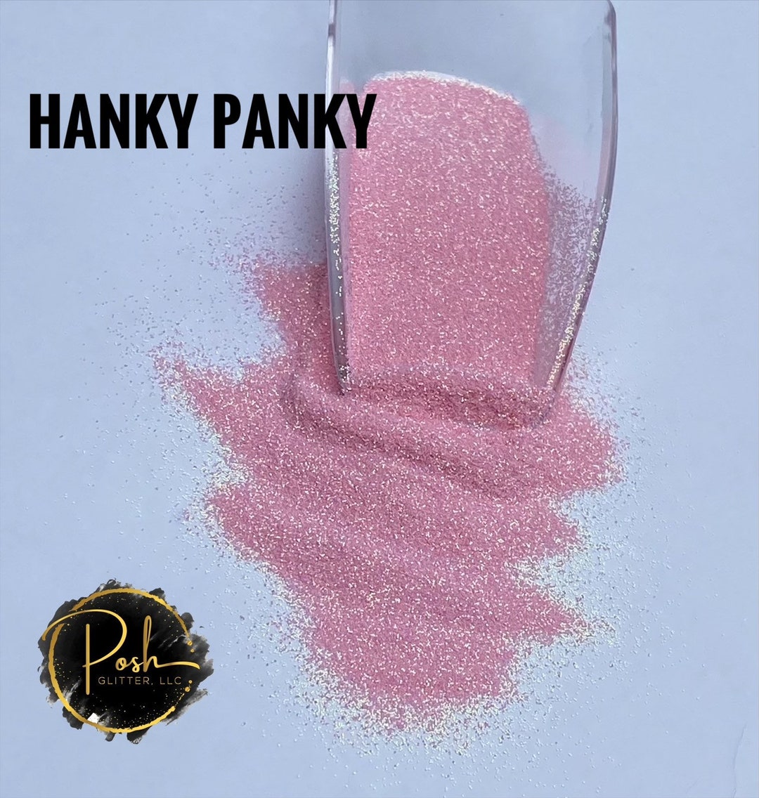 HANKY PANKY - Light Pink Ultra Fine Glitter - Color Shift - Pale Pink ...