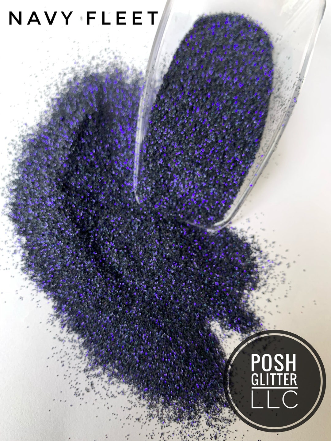 NAVY FLEET - Navy Ultra Fine Glitter - Polyester Glitter - Solvent ...
