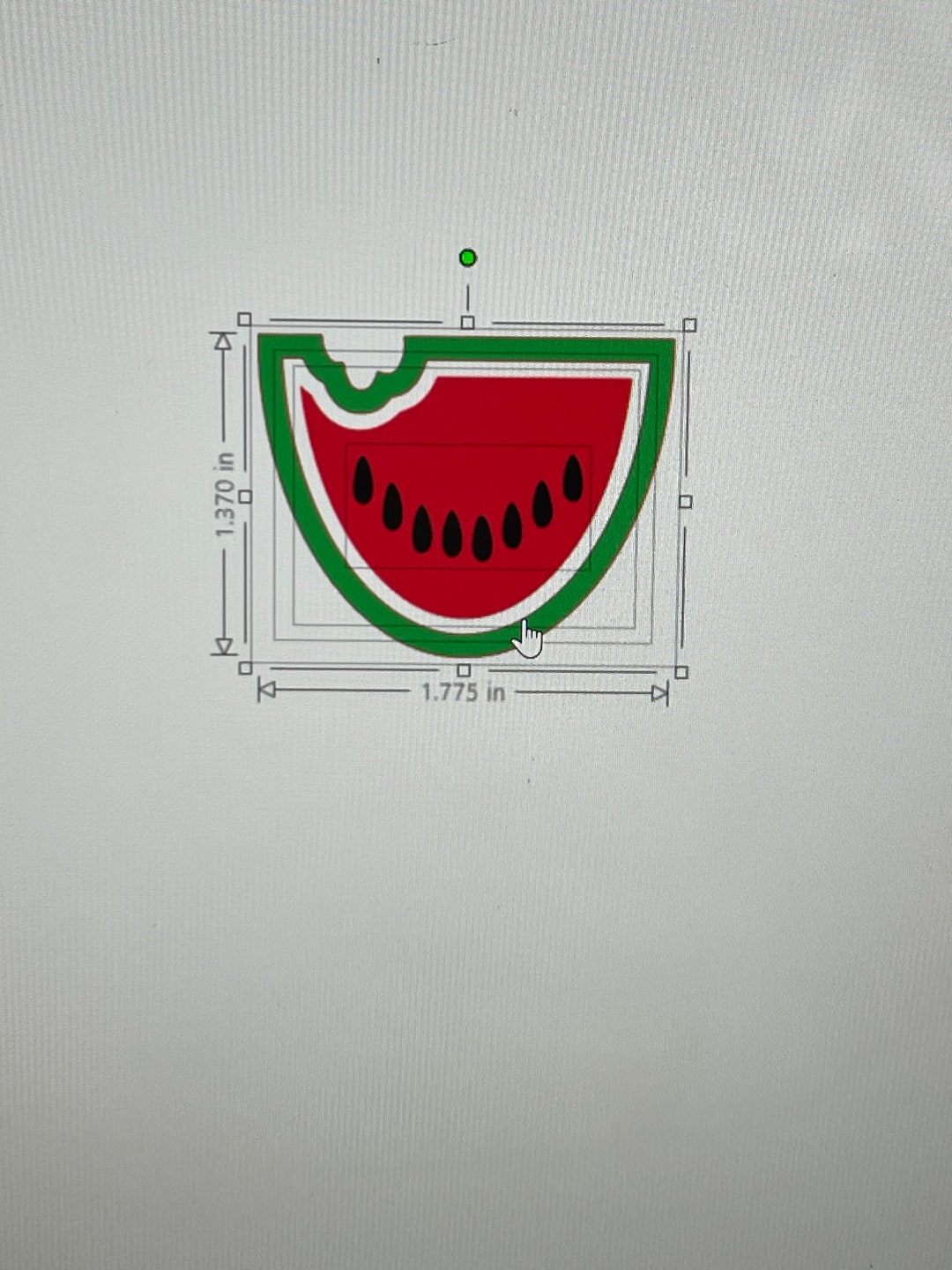 Watermelon Slice Cut File Digital Download, NOT a Physical Product ...