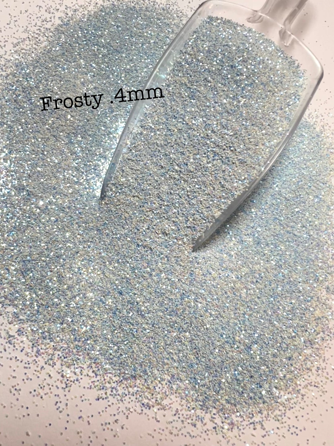 FROSTY .4MM - Light Blue Glitter - Custom Blend - Chunky Mix ...