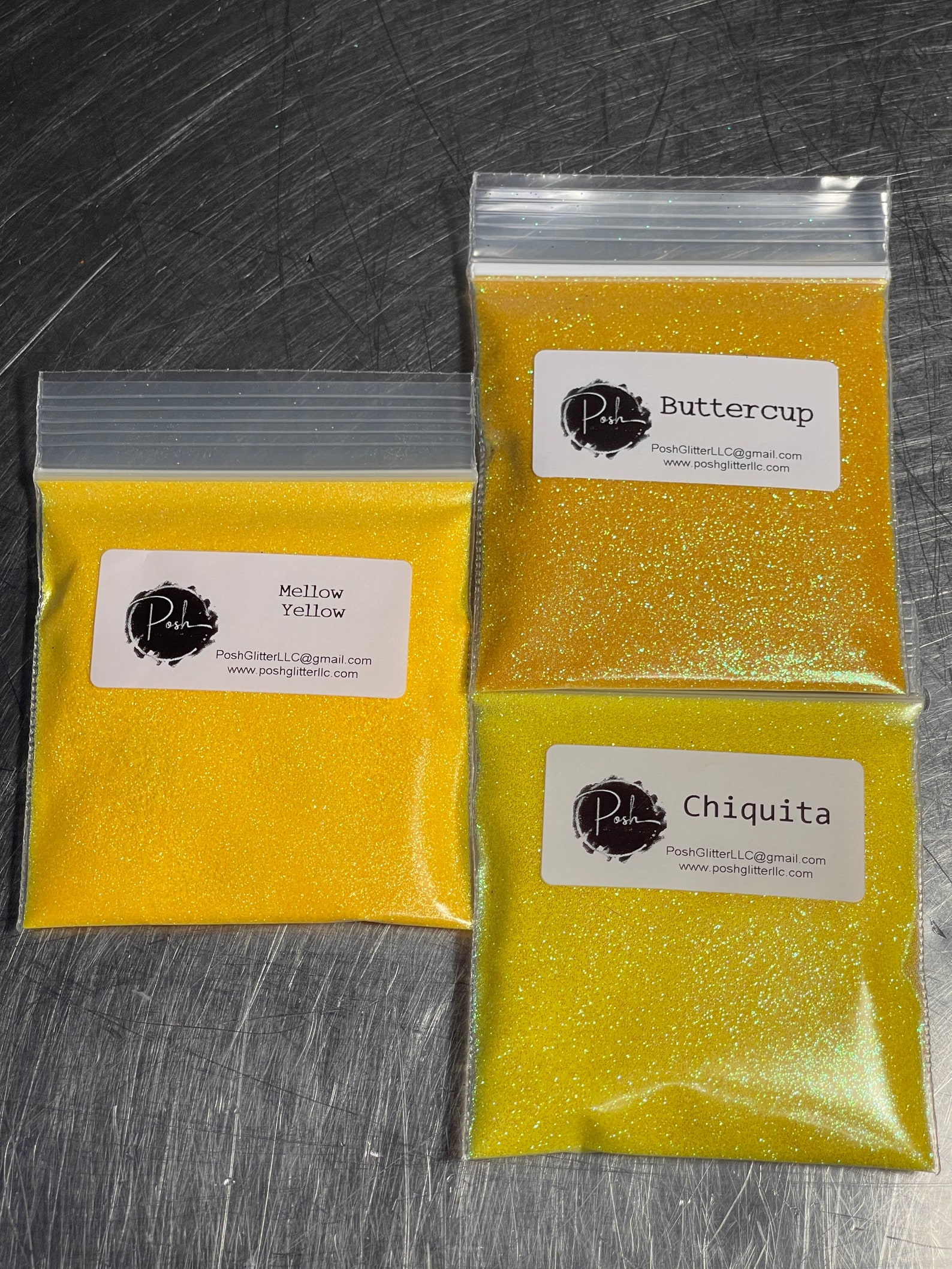 MELLOW YELLOW Yellow Pearlescent Ultra Fine Loose Glitter - Etsy