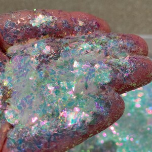 SHATTERED OPAL - Irregular Cut Opal Glitter, Solvent Resistant ...