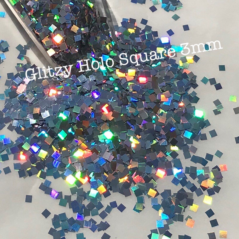 Nail Glitter Shaped Holo - Etsy