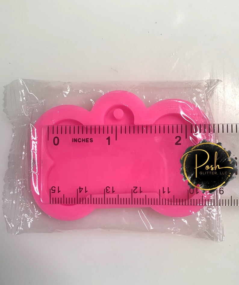 SHINY SILICONE BONE Mold Keychain Large Bone Mold Dog | Etsy