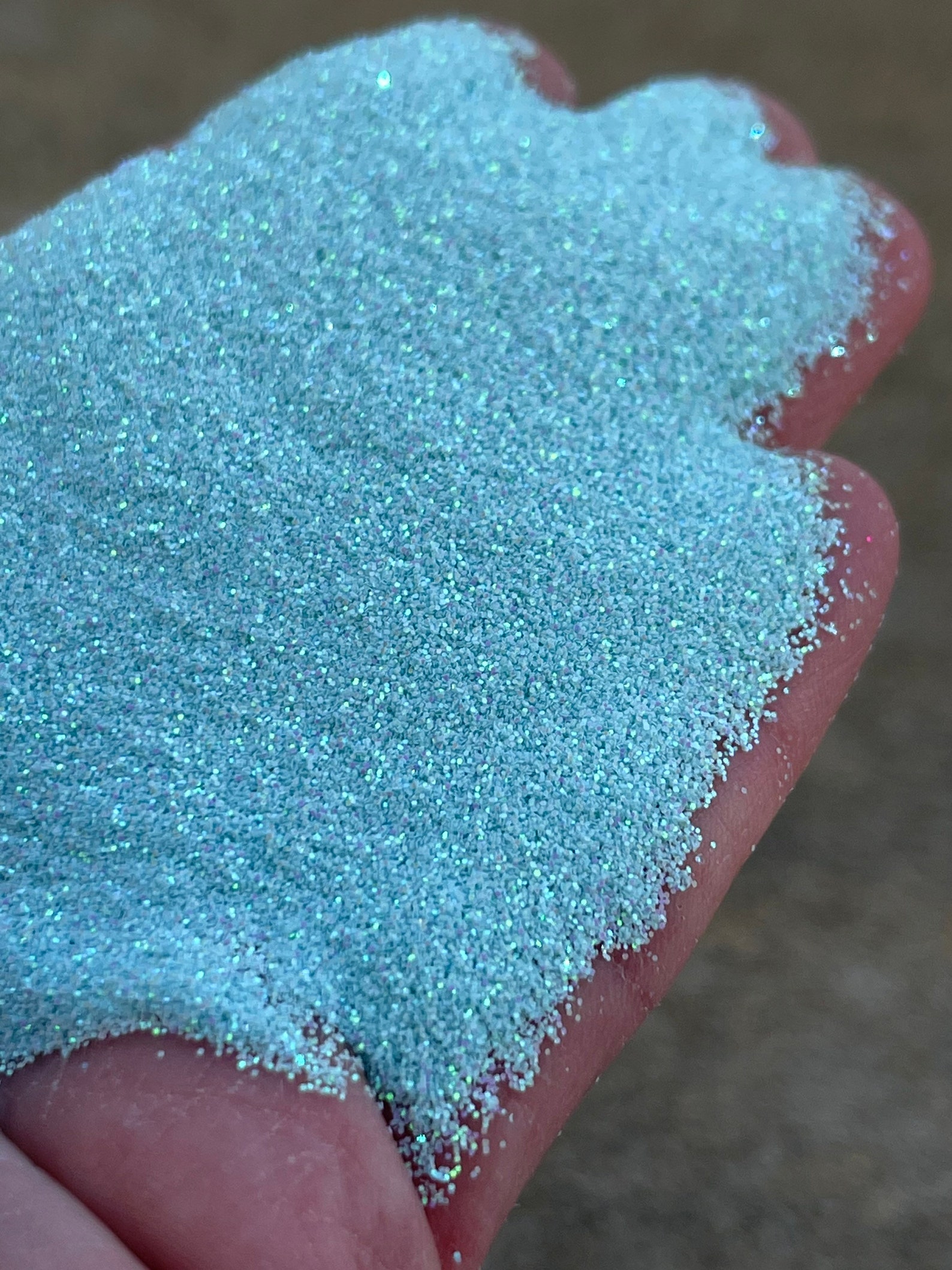 BREEZY BLUE Light Blue Glitter, Ultra Fine Loose Glitter, Polyester ...