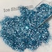 ICE BLUE 1MM - Light Blue Silver Color Shift Glitter - Hex Cut ...