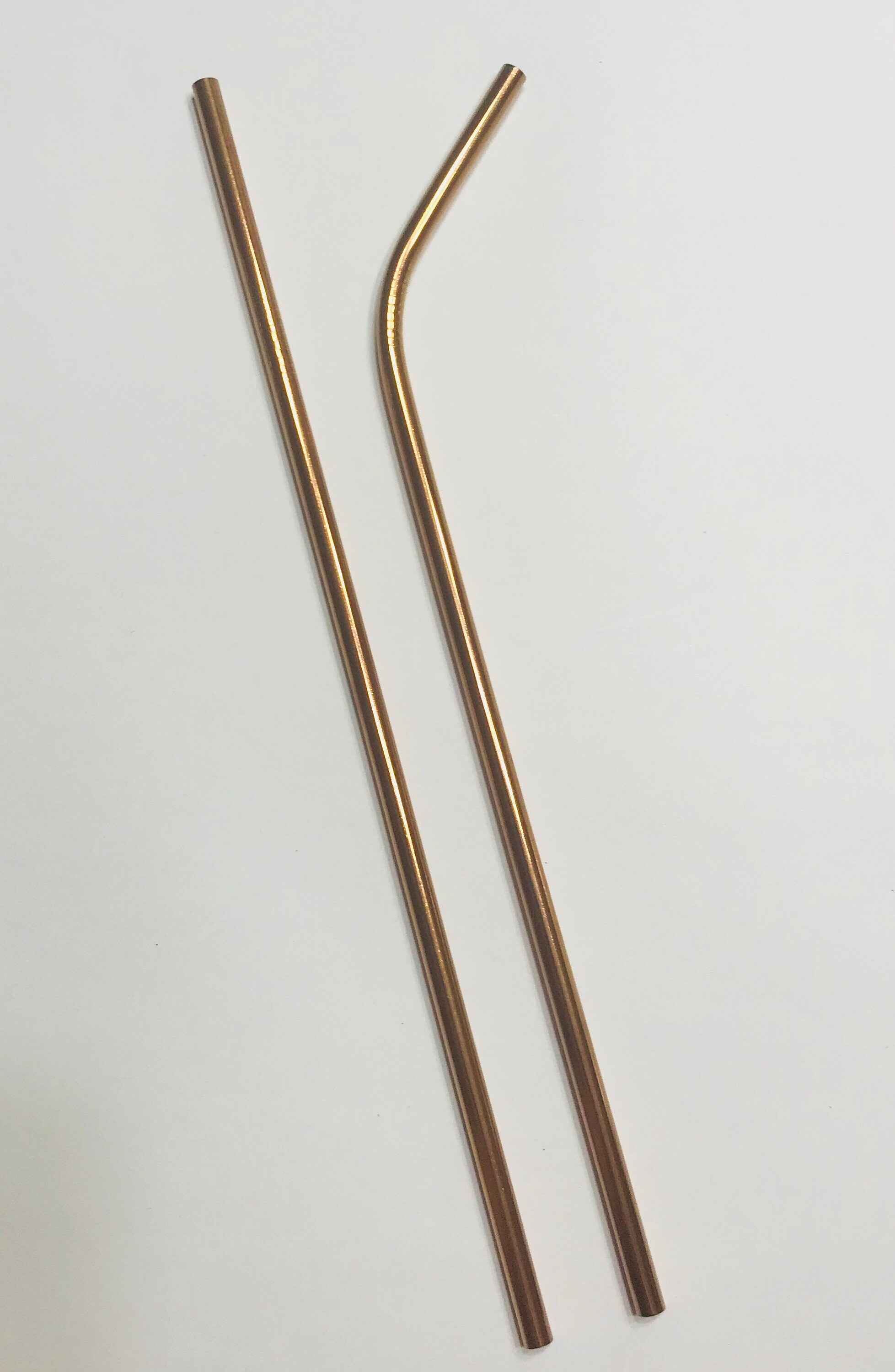 4pack Stainless Steel Drinking Straws Metal Straws Bent | Etsy