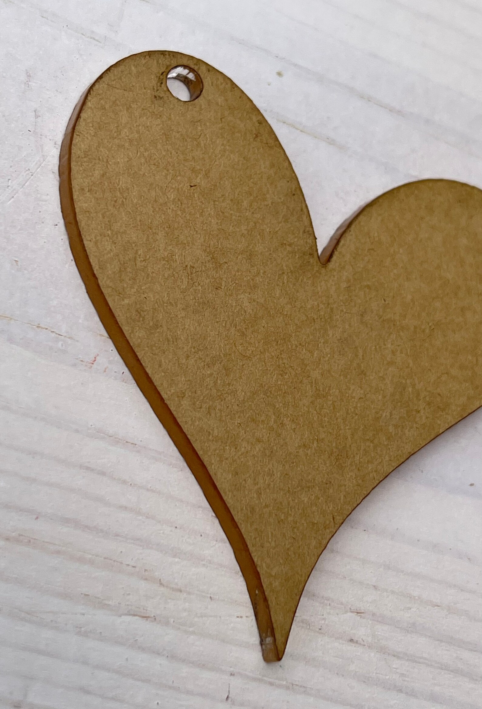 HEART ACRYLIC BLANK Clear Heart Acrylic Keychain Blank With - Etsy