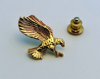 Eagle lapel pin | Etsy