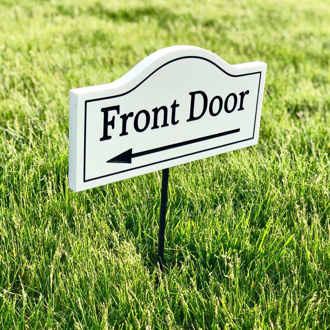 Front Door Sign Engraved Plaque Housewarming Gift Realtor | Etsy