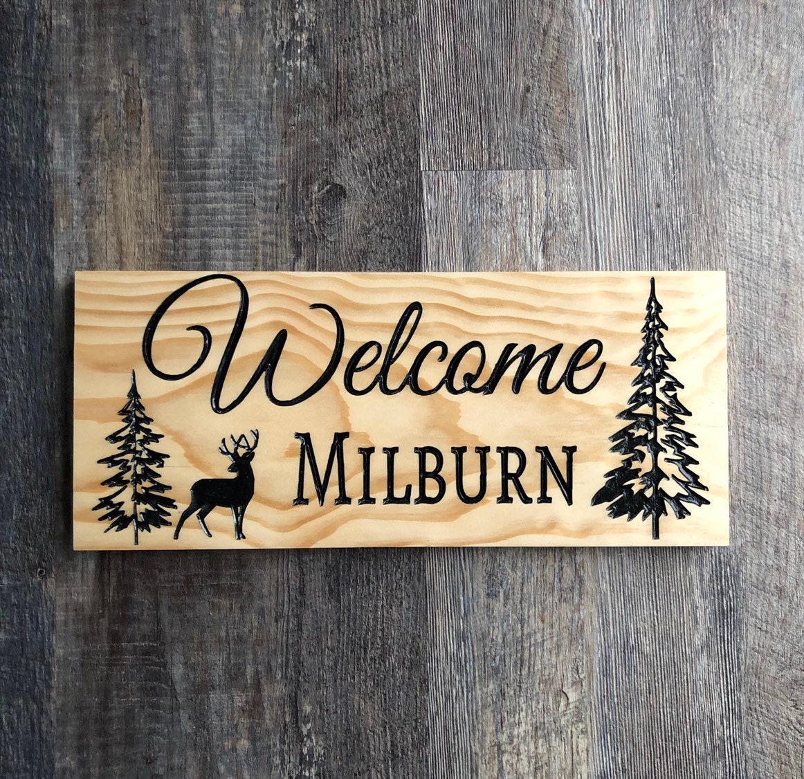 Welcome Last Name Sign Carved Wooden Name Sign Last Name Sign welcome-last-name-sign-carved-wooden-name-sign-last-name-sign