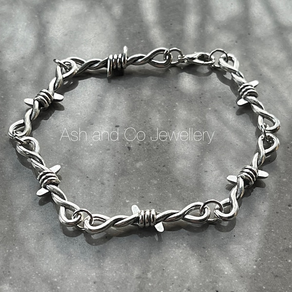 Barbed Wire Bracelet - Etsy