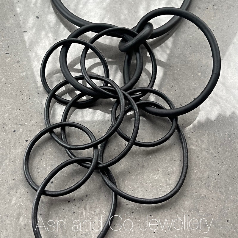 Rubber Necklace - Etsy