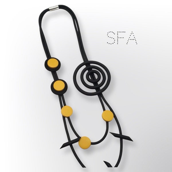 Rubber Jewelry Necklace - Etsy