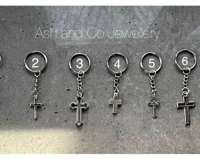 Cross Key Ring, Various Styles. Religion. Christian. - Etsy
