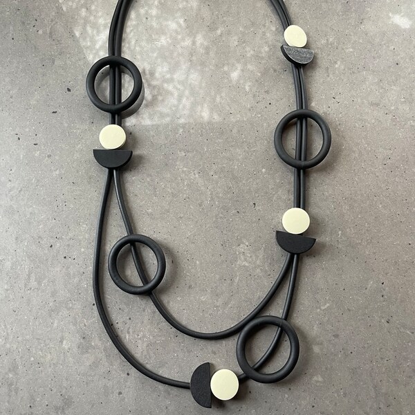 Rubber Necklace - Etsy