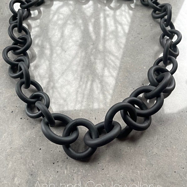 Rubber Necklace - Etsy