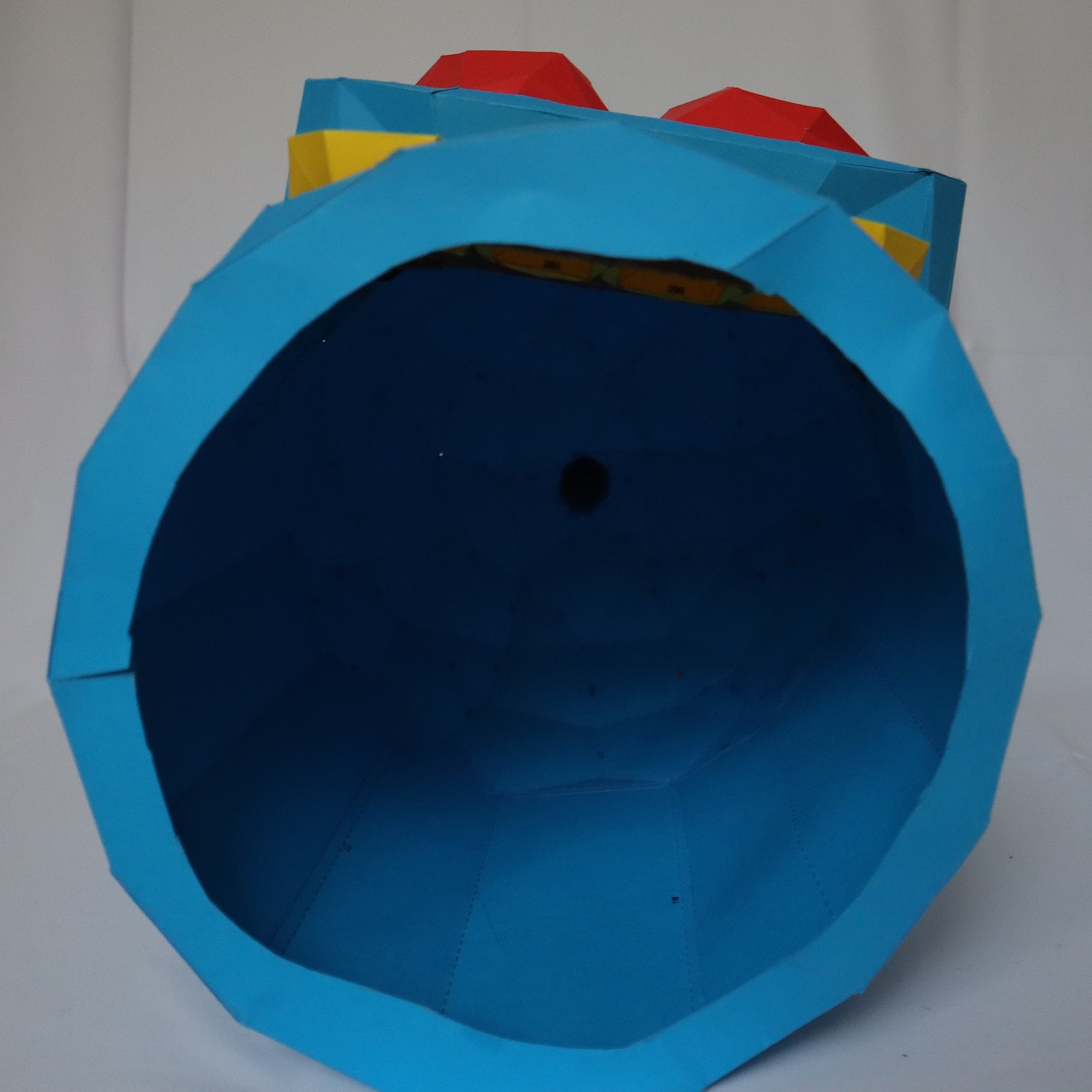 Futurama Bender Papercraft Mask: Low Poly Head (PDF, DXF) - Etsy