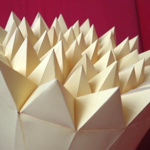 Bart Simpson Head Papercraft, Low Poly Paper Craft Template. PDF DXF ...