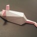 Mouse Low Poly Papercraft, Paper 3d Model, DIY Teplate, PDF, DXF ...