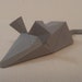Mouse Low Poly Papercraft, Paper 3d Model, DIY Teplate, PDF, DXF ...