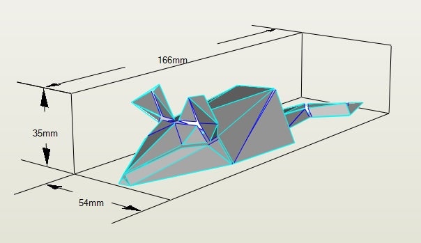 Mouse Low Poly Papercraft, Paper 3d Model, DIY Teplate, PDF, SVG ...