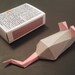 Mouse Low Poly Papercraft, Paper 3d Model, DIY Teplate, PDF, DXF ...